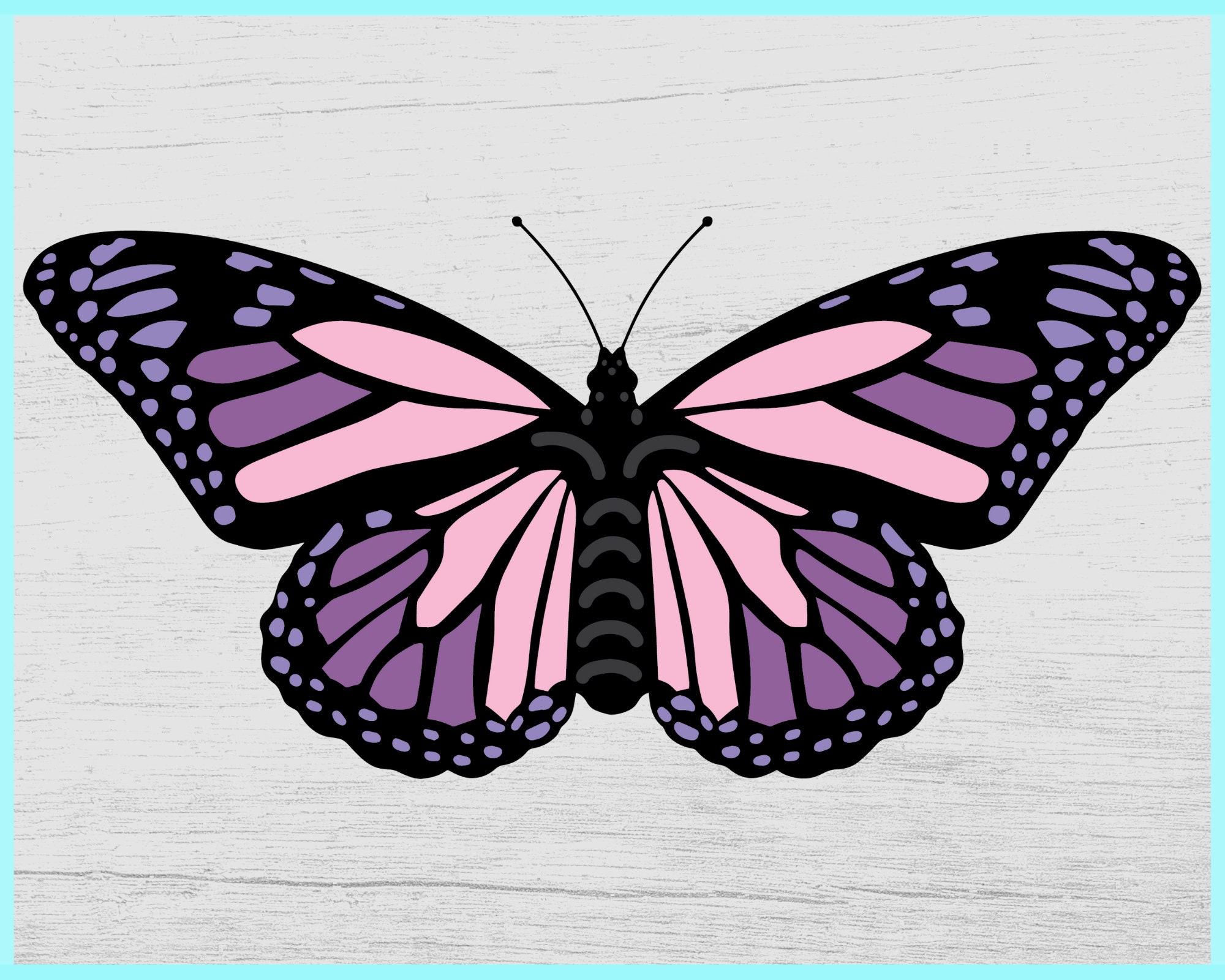 Butterfly Svg Layered Butterfly Svg Butterflies Svg - Etsy