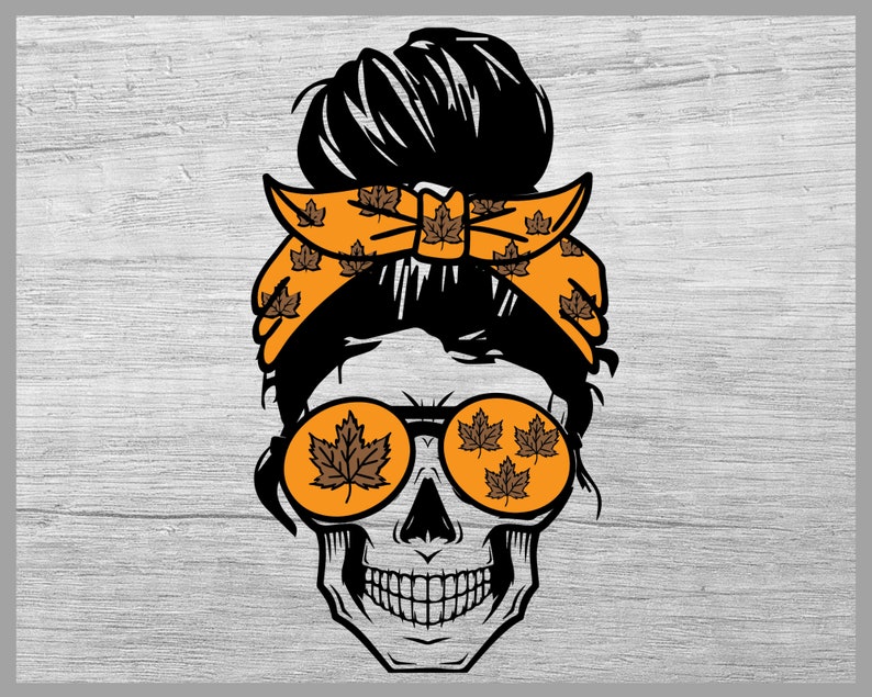 Fall Mom Life Skull Svg Fall Momlife Svg Fall Svg Autumn - Etsy