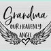 Heavenly Angel Svg Bundle Christmas Memorial Svg in Loving - Etsy
