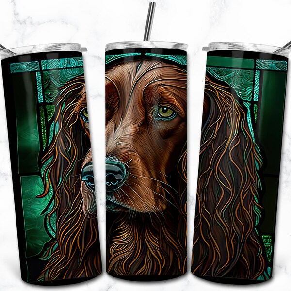 Irish Setter Art - Etsy