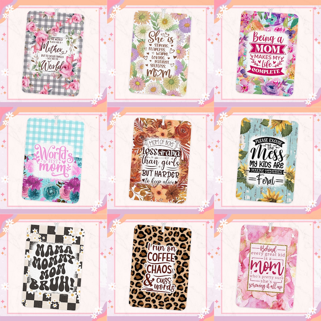Air Freshener Sublimation Design Bundle, Air Freshener Bundle ...