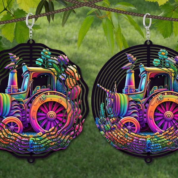 Tractor Wind Spinners - Etsy