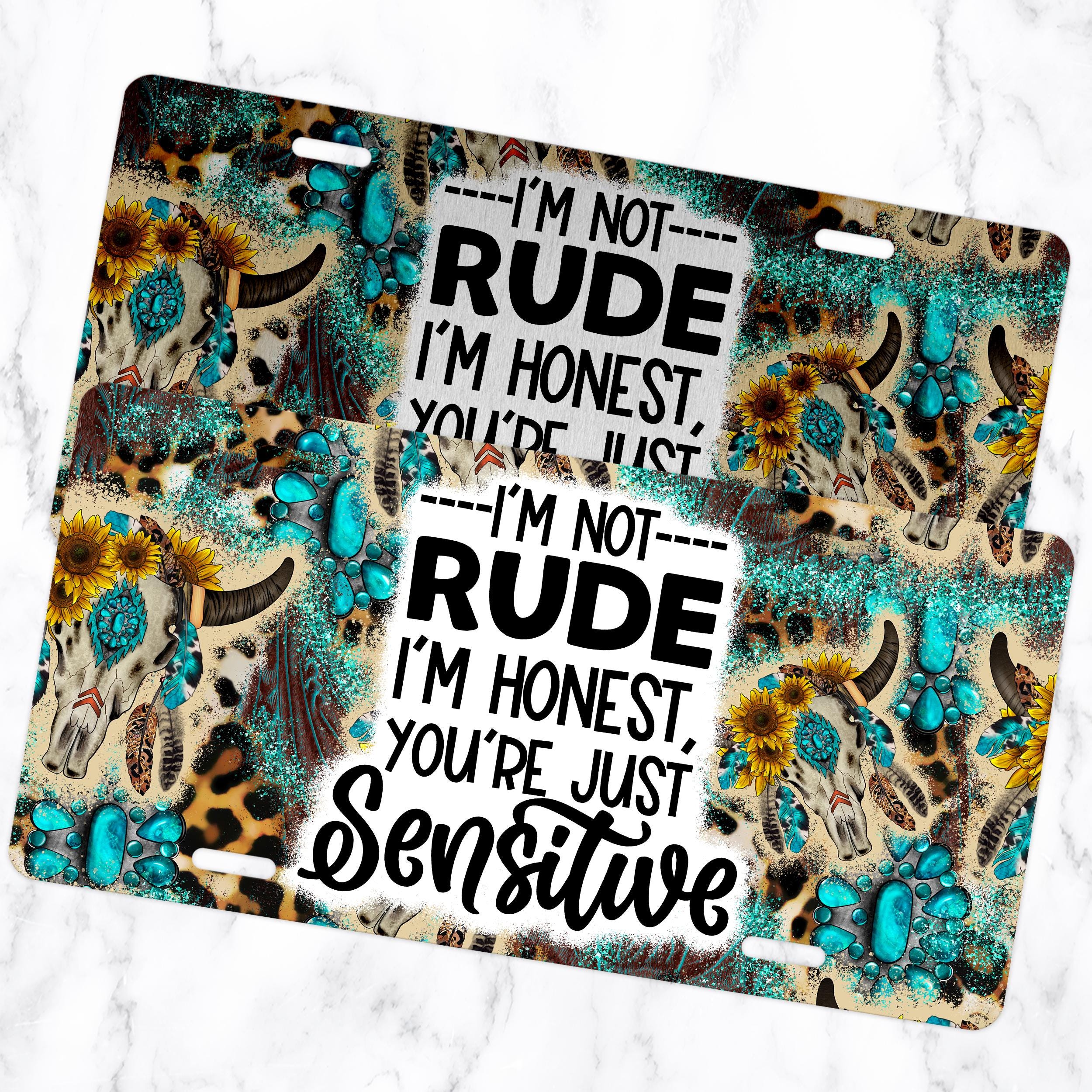 Sarcastic License Plate Funny Sublimation PNG, Sarcasm License Plate ...