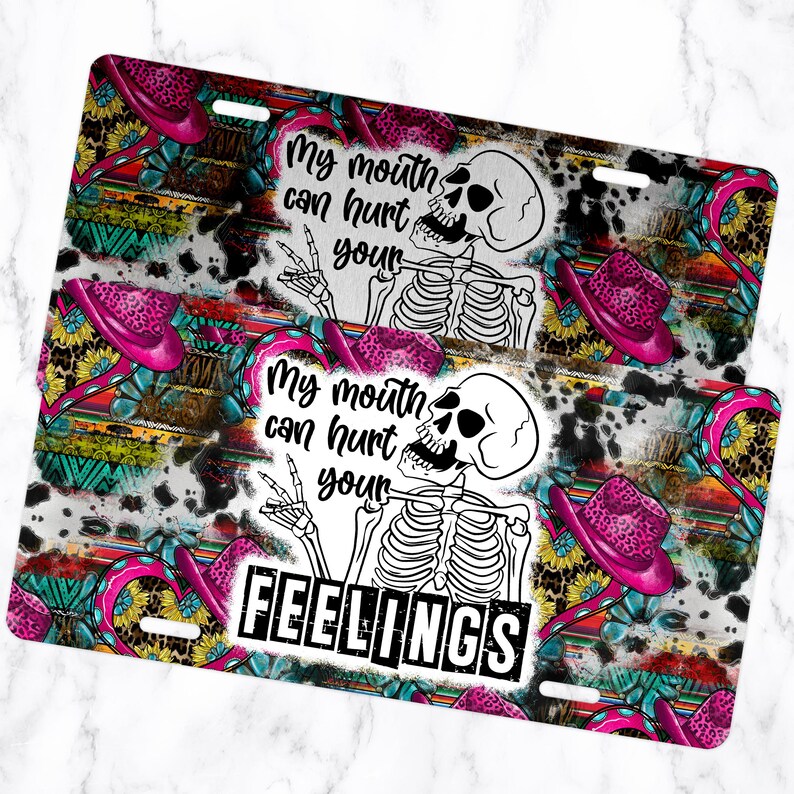 Sarcastic License Plate Funny Sublimation PNG, Sarcasm License Plate ...