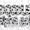 Cow Font Cow Print Font Cow Pattern Font Cow Letters Cattle Brand Font ...