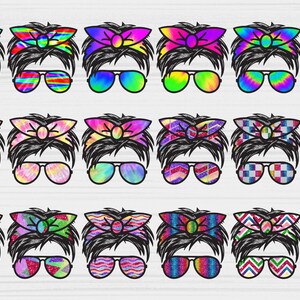 Pixie Cut Sublimation Bundle, Mom Life Png, Momlife Clipart, Leopard ...