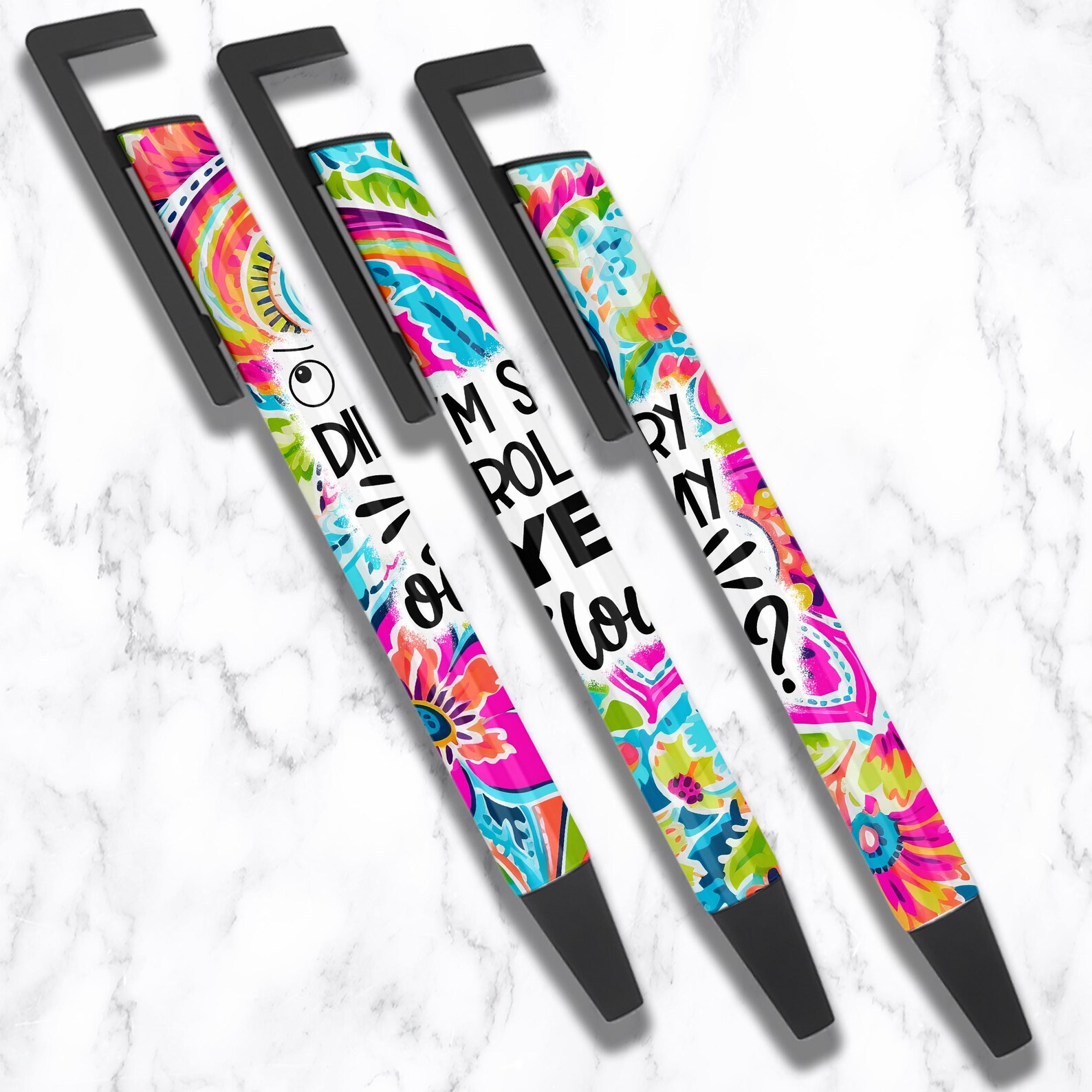 Sarcastic Pen Wrap Funny Epoxy Bundle, Sarcasm Epoxy Pen Wrap, Adult ...