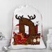 Custom Christmas Letter Santa Sack Doodle Letters, Santa Stocking ...