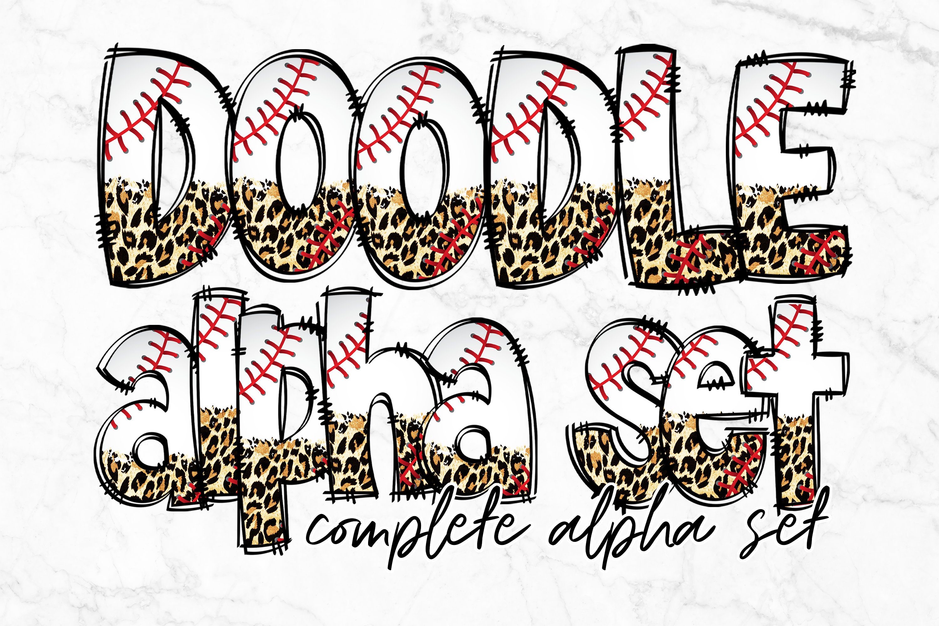 Baseball Alphabet Letters PNG Bundle Alphabet Clipart - Etsy