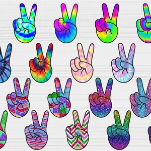 Peace Hand Sublimation Bundle, Peace Love Sublimate, Peace Clipart ...