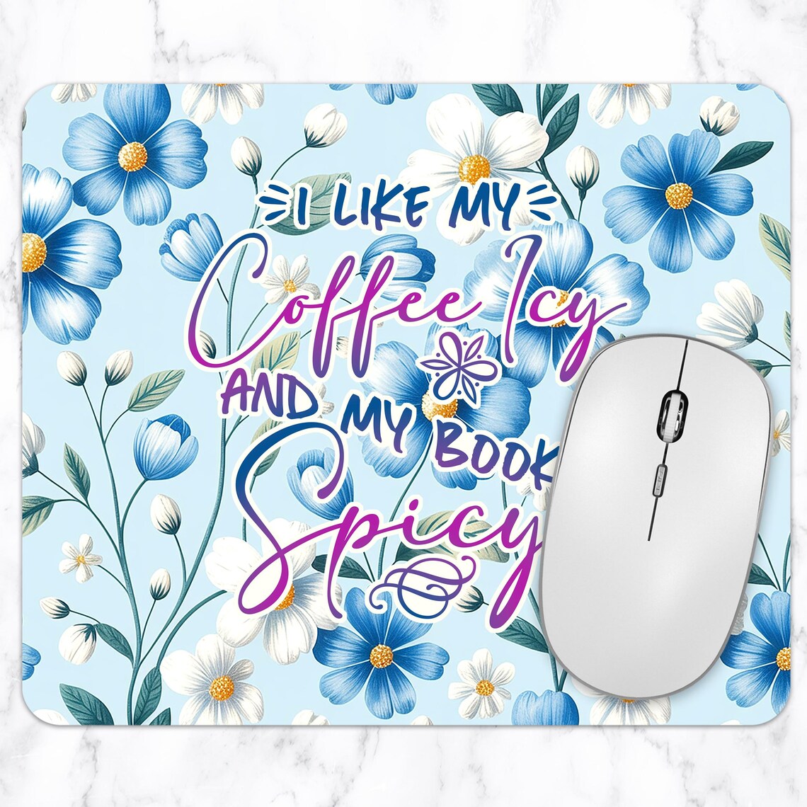 Dark Romance Mousepad Sublimation Design, Smut Mouse Pad, Spicy Booktok ...