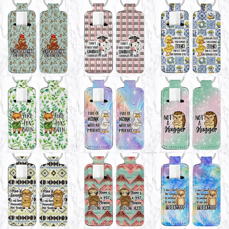 Cute Lip Gloss Keychain - Etsy