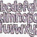 Leopard Print Alphabet Letters PNG Bundle, Alphabet Clipart, Rainbow ...
