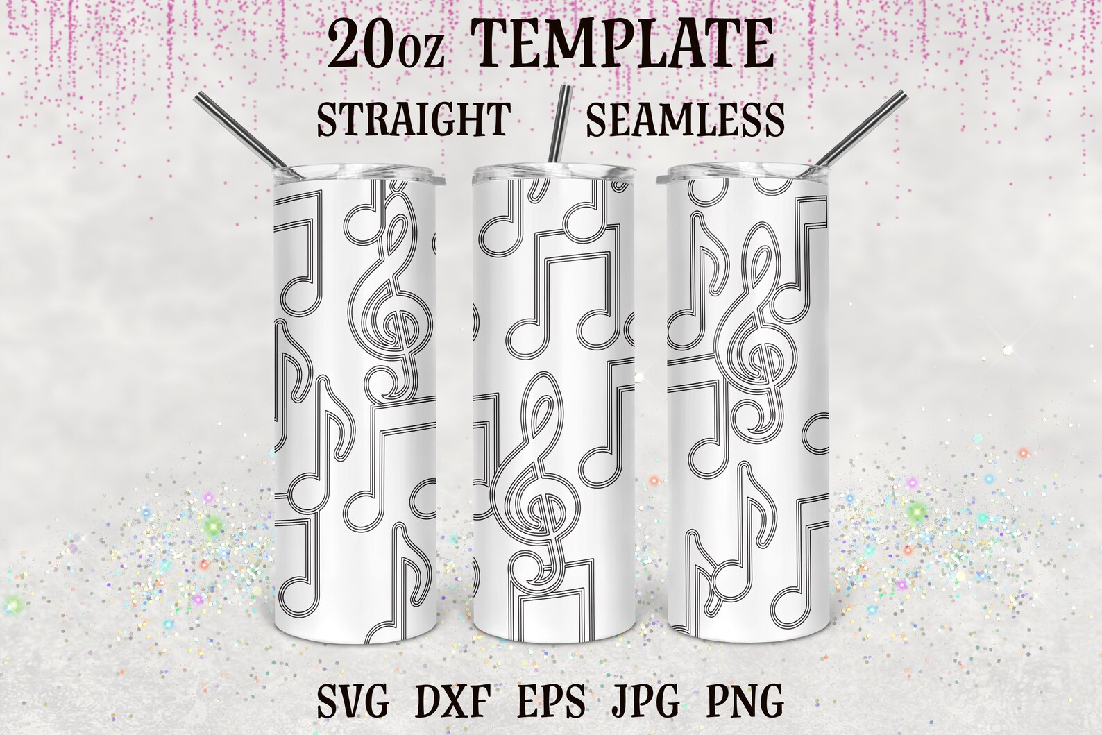 Music Burst Tumbler Template Svg, Burst Tumbler Svg, Burst Template Svg ...