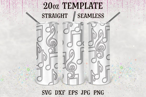 Music Burst Tumbler Template Svg Burst Tumbler Svg Burst | Etsy
