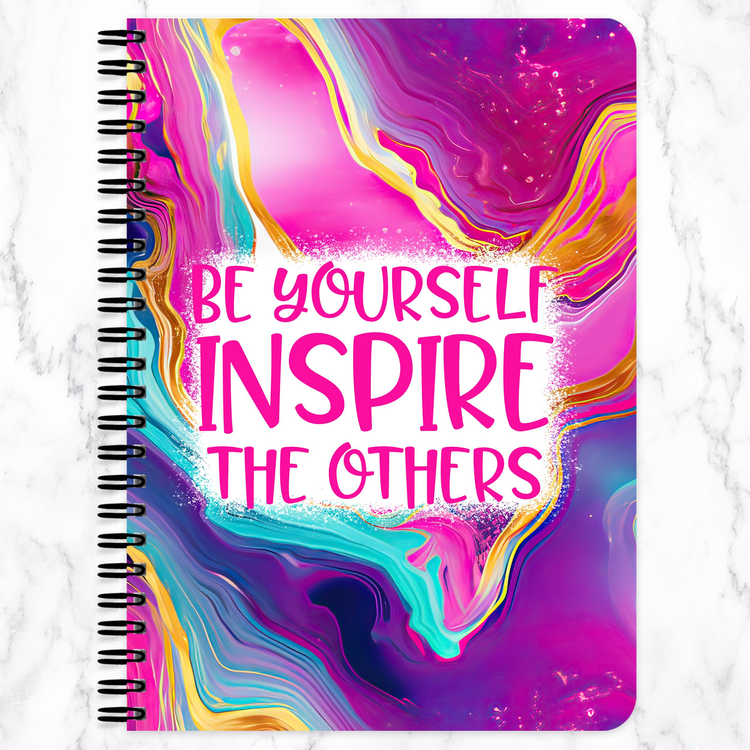 Positive Quotes Notebook Sublimation Design, Daily Affirmation Journal ...