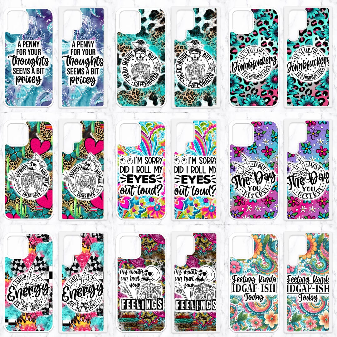 Sarcastic Phone Case Funny Designs, Sarcasm Will Fit Most Phone Size ...