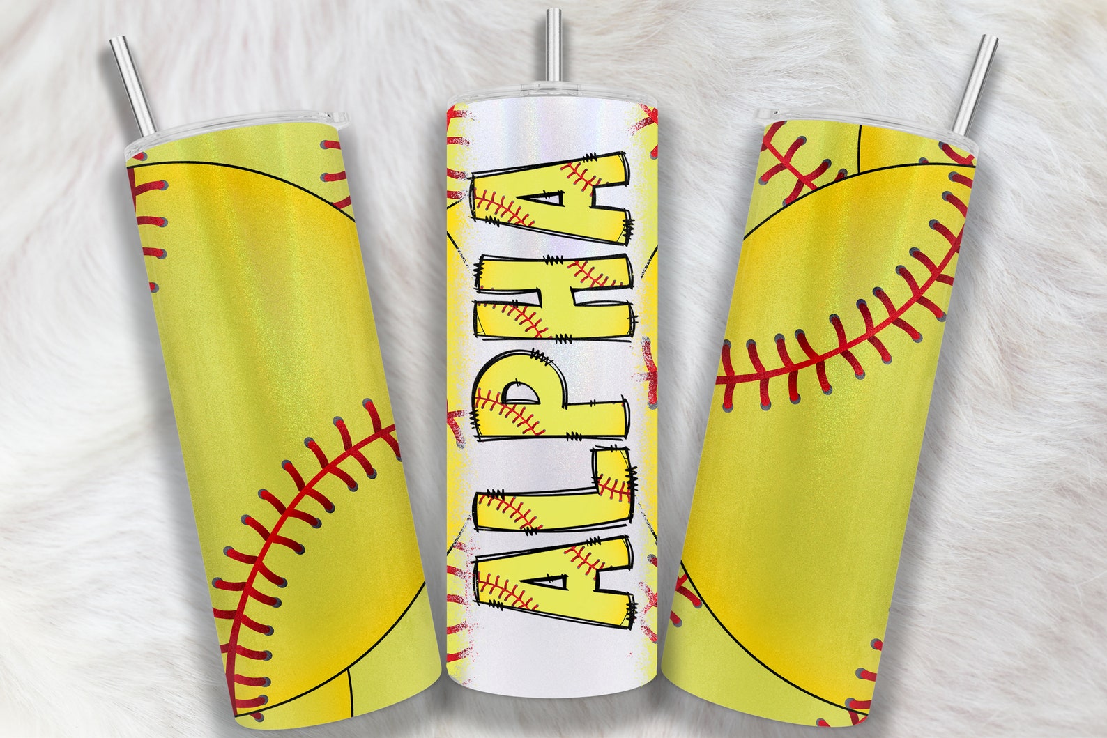 Softball Alphabet Letters PNG Bundle, Alphabet Clipart, Softball Hand ...