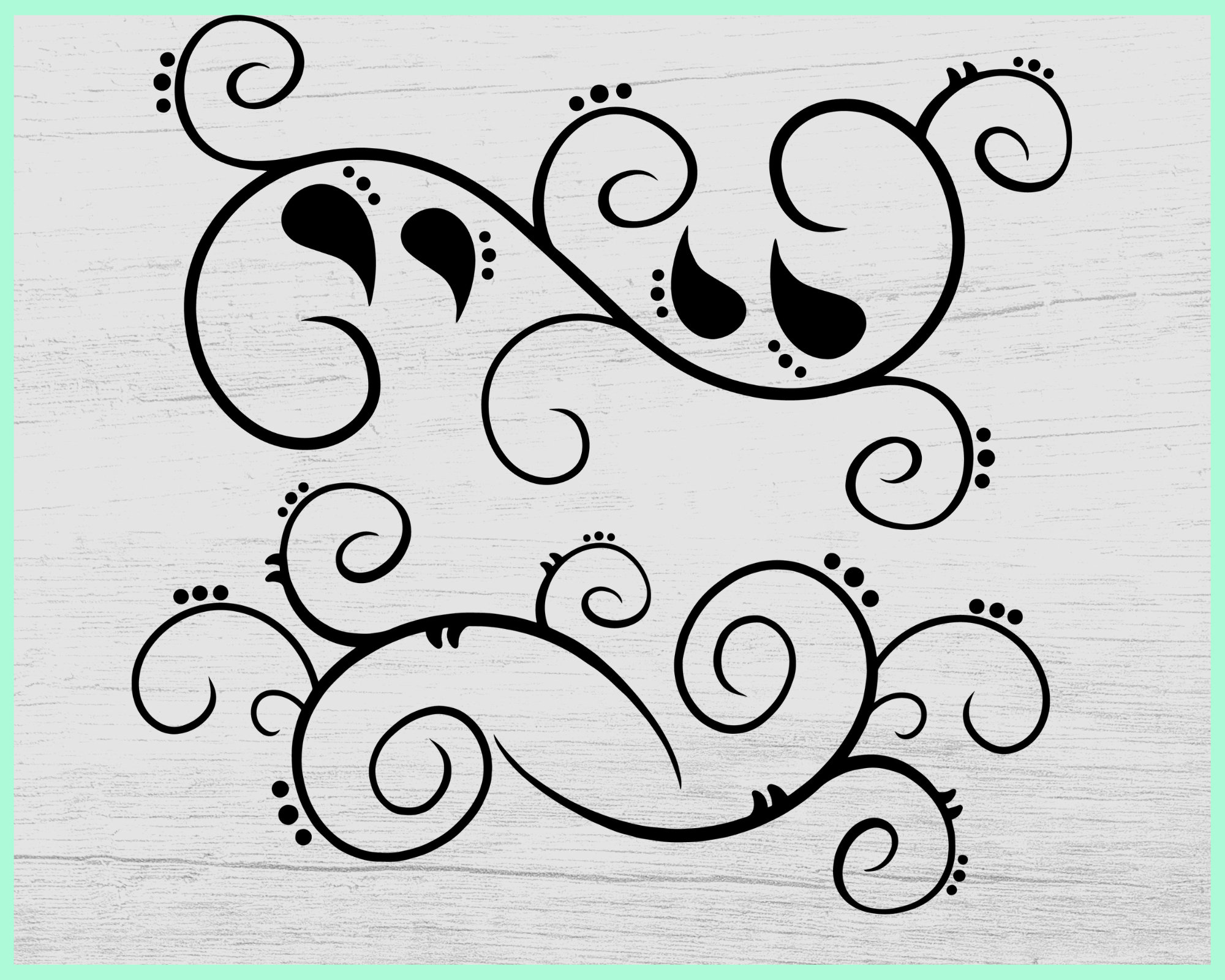 Flourish Svg Bundle, Swoosh Svg, Swashes Svg, Swirl Svg, Flourish Clip ...