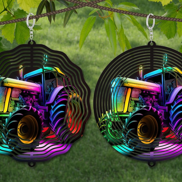 Tractor Wind Spinners - Etsy