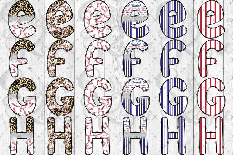 Doodle Letters and Numbers, Doodle Sublimation Letters & Numbers PNG ...