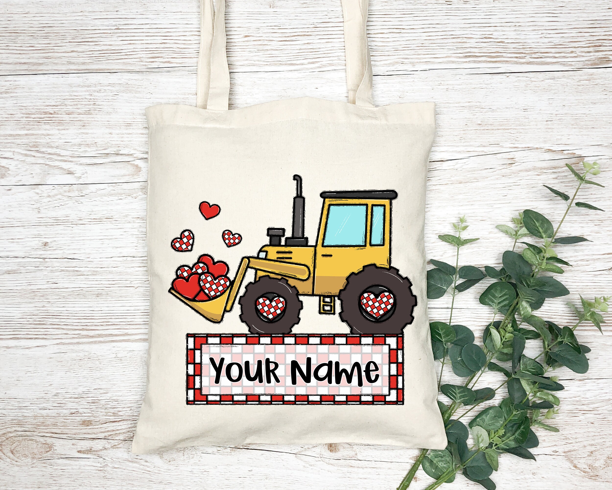Digger Cute Name Holder Editable Canva Template, Cute Name PNG, Kids ...