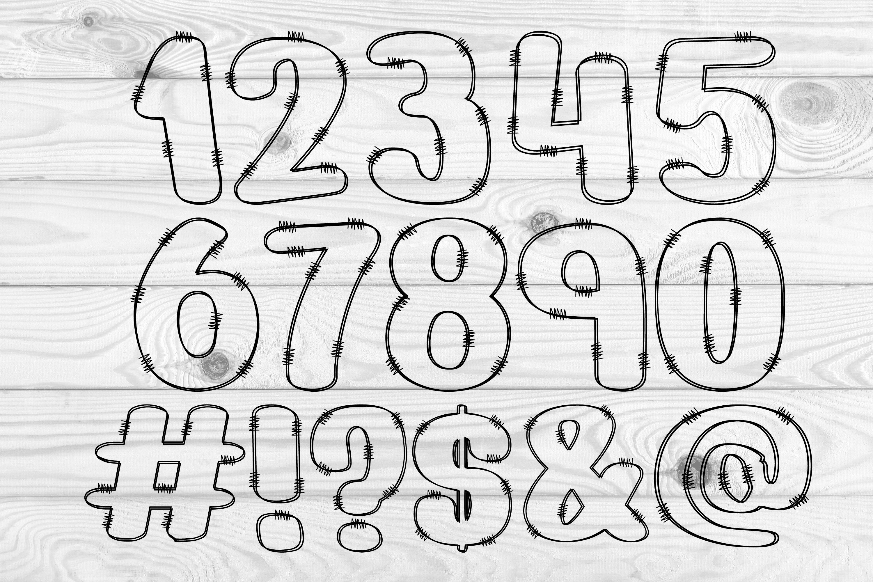 Doodle Alpha Procreate Stamp, Alpha Stamps for Procreate, Doodle ...