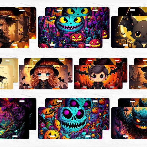 Scary License Plate - Etsy