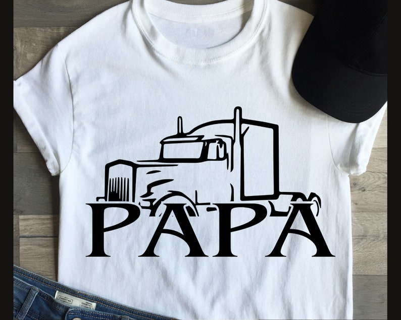 Papa Svg, Dad Svg, Father Svg, Papa Svg, Both Black and White Versions ...