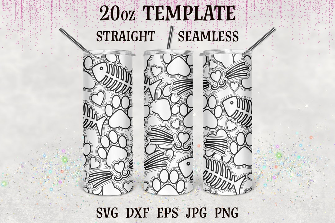 Cat Burst Tumbler Template Svg, Burst Tumbler Svg,burst Template Svg ...