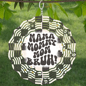 Mother Wind Spinner Sublimation Design, Wind Spinner, Round Sublimation ...