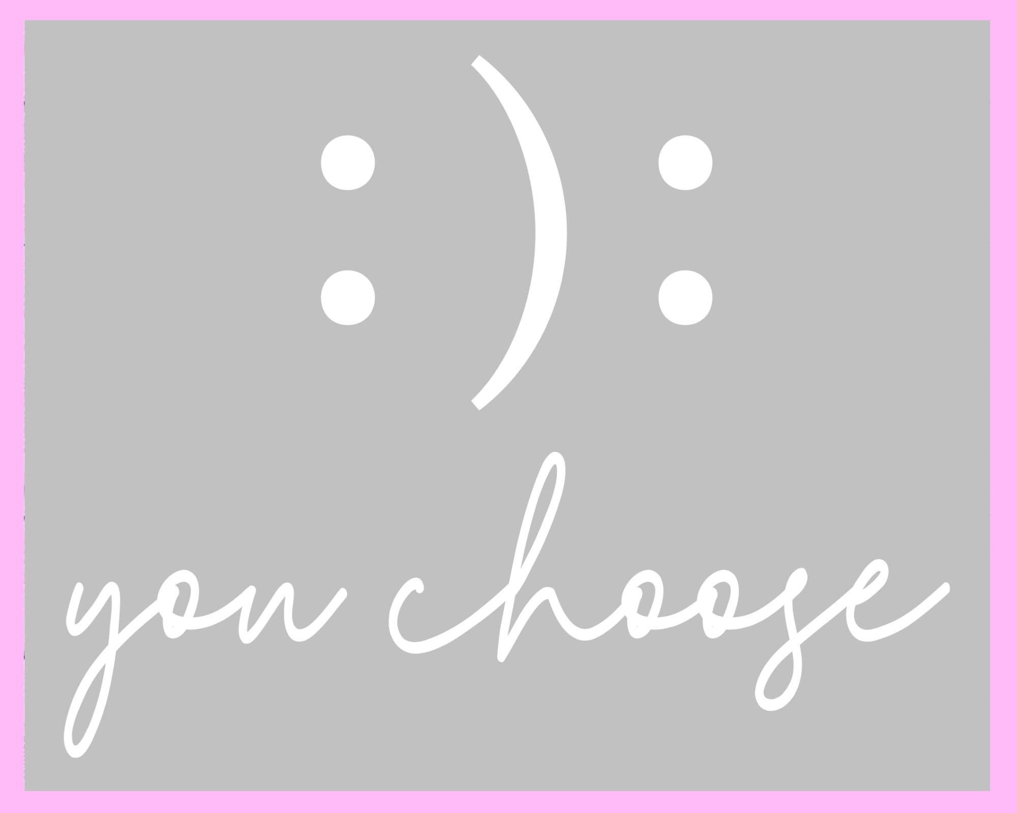 You Choose Svg Inspirational Svg Motivational Svg Black and - Etsy