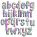 3D Inflated Doodle Letters, Bubble Puff Alphabet Letters PNG Bundle ...