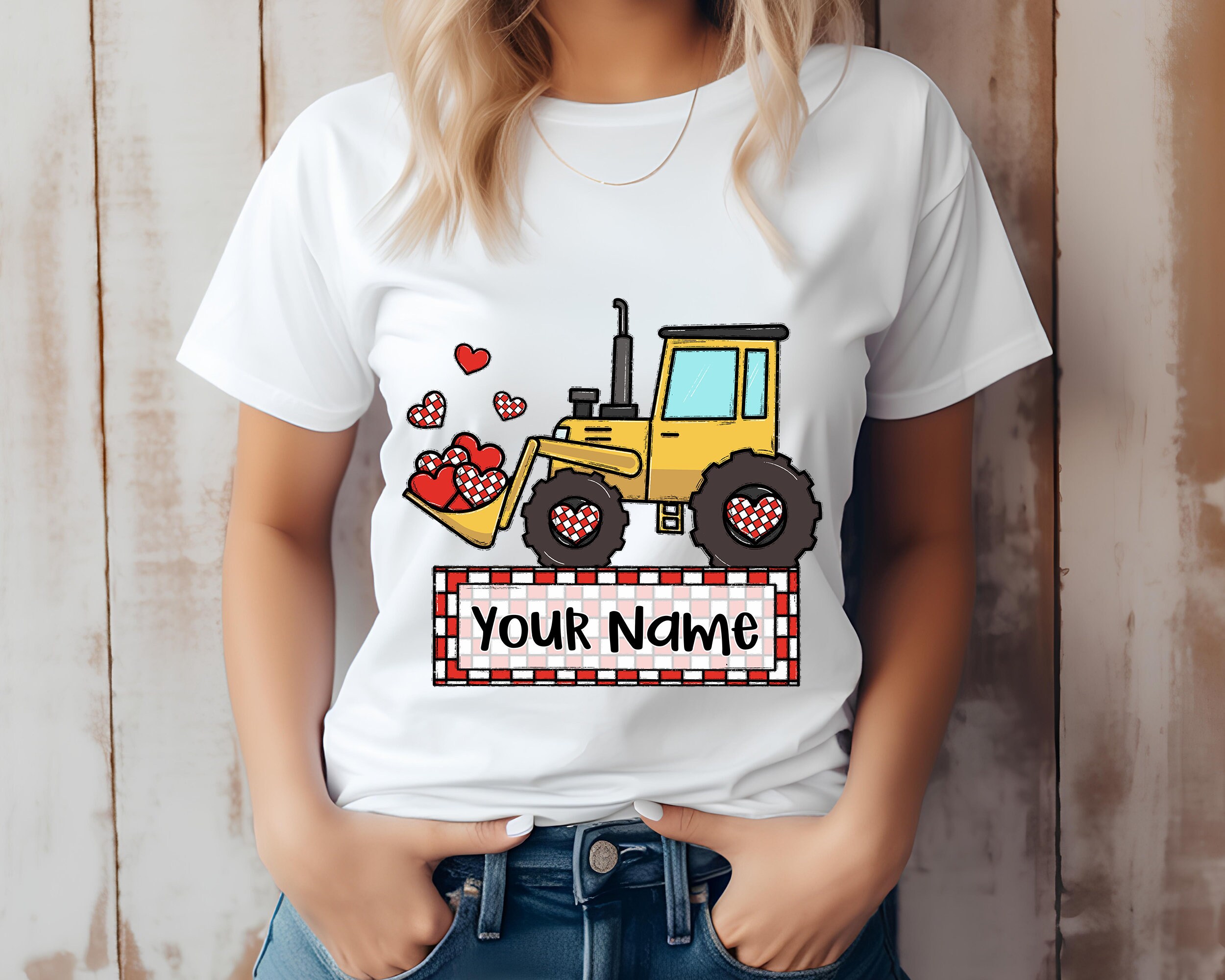 Digger Cute Name Holder Editable Canva Template, Cute Name PNG, Kids ...