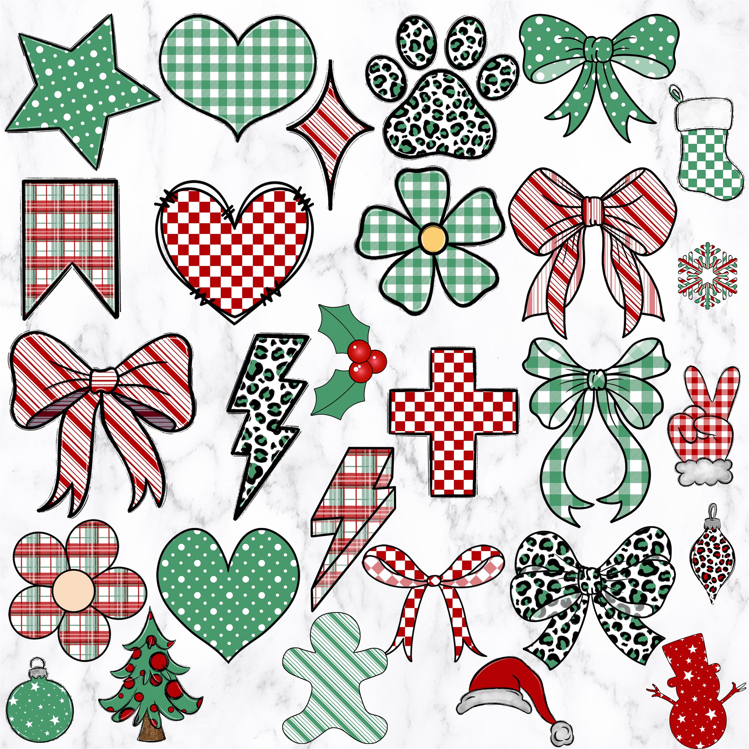 Christmas Letters Printable Letters, Coquette Christmas Lettering ...