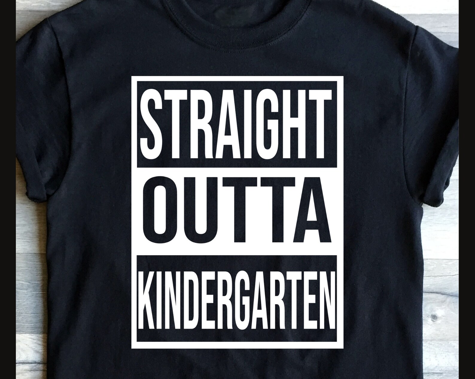 Straight Outta Kindergarten Svg Kindergarten Svg Straight Etsy