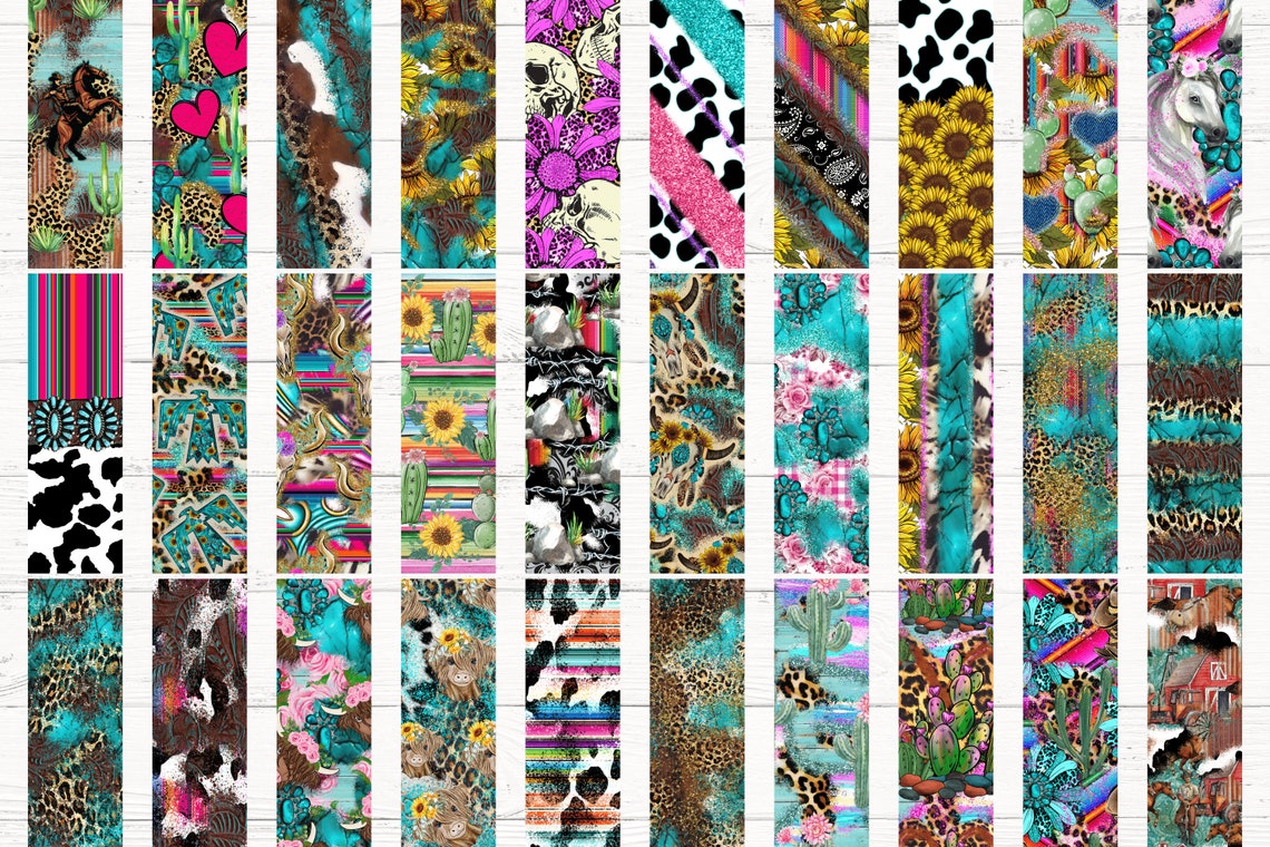 Western Pen Wrap Epoxy Bundle, Epoxy Pen Wrap, Printable Vinyl Designs ...