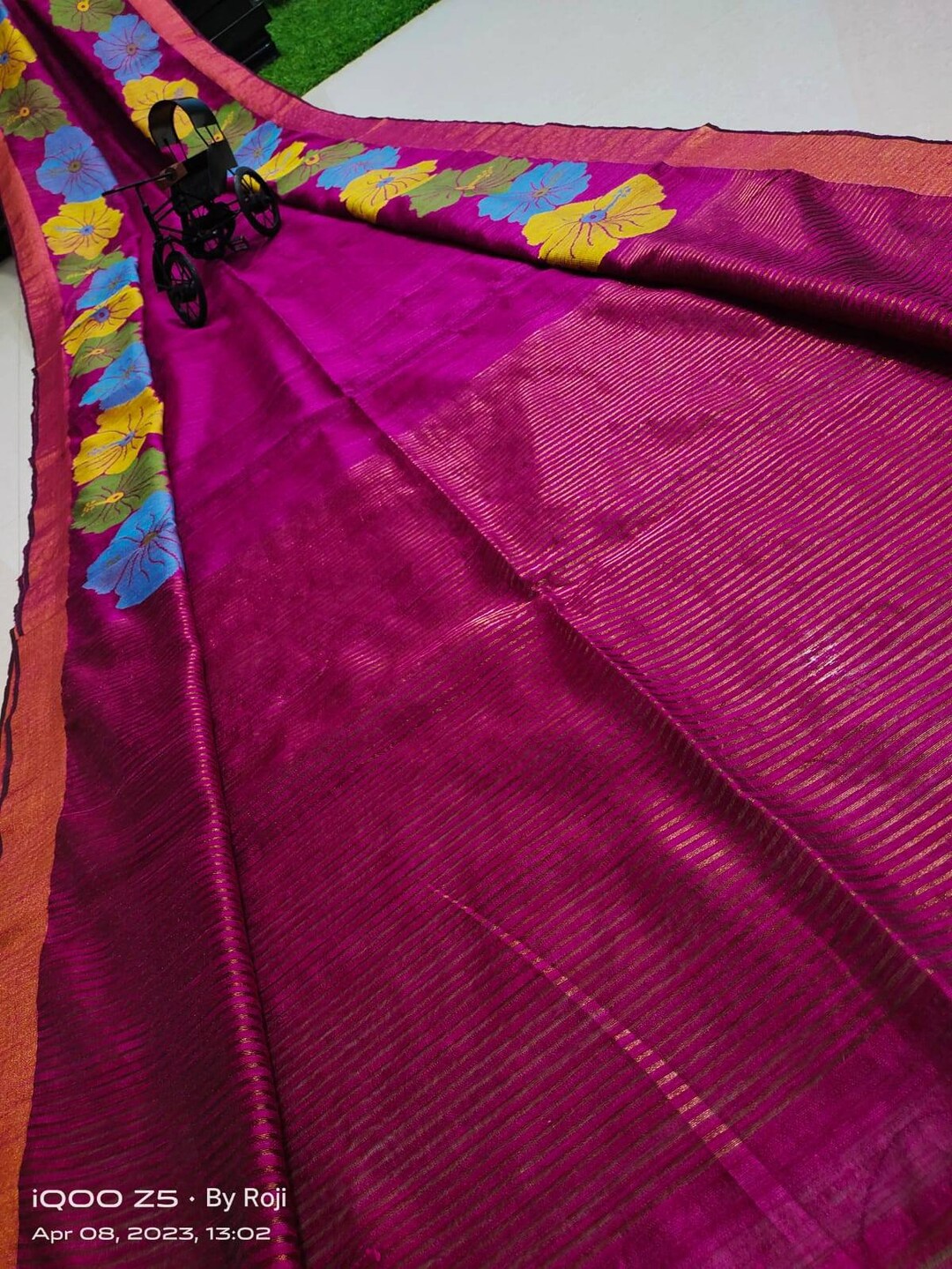 Indian Pure Motka by Matka Saree Very Soft Texture Motka Sari With All ...