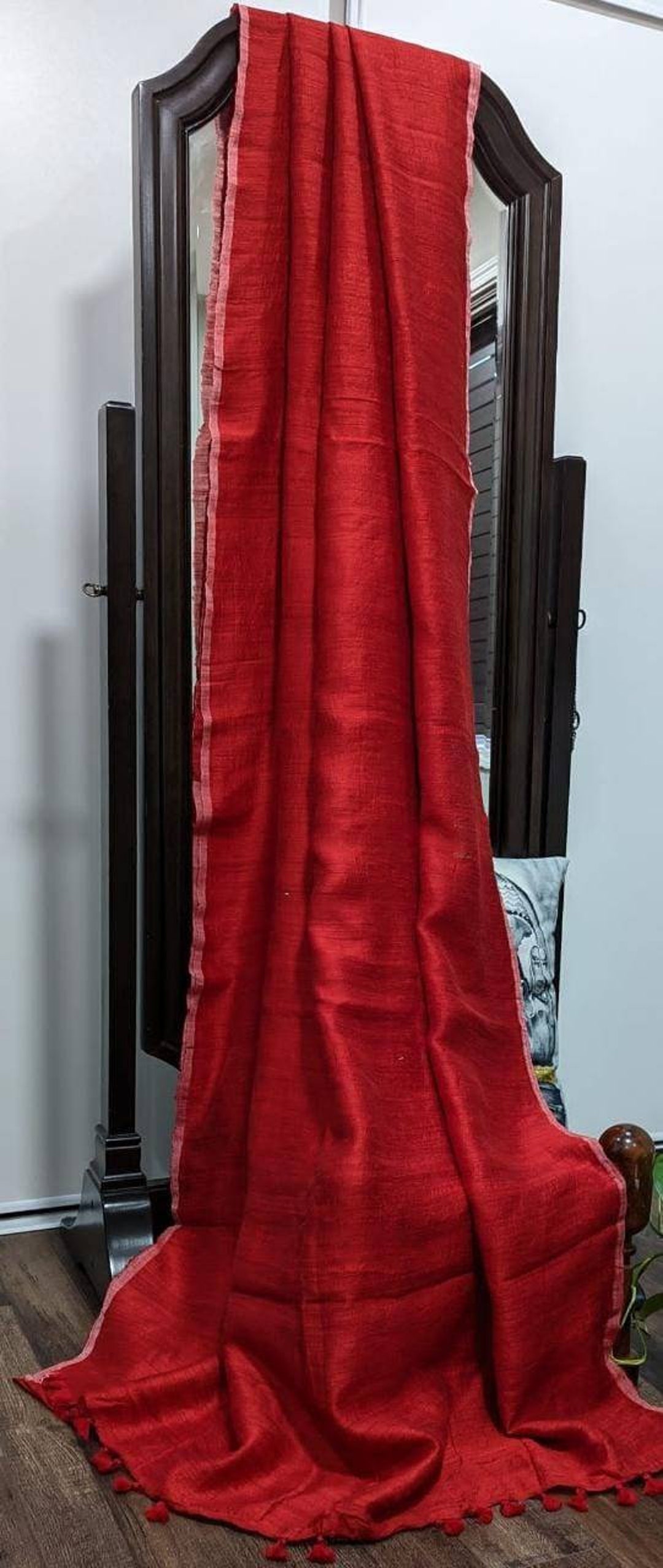 Beautiful Plane Silk Matka by Matka Jamdani Saree With Running Blouse ...