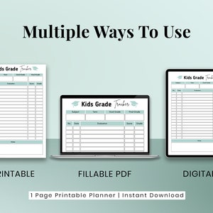 Grade Tracker, Grade Book, Teacher Grade Book, Homeschool Gradebook ...