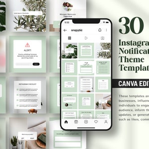 Instagram Notification Template for Instagram Post, Social Media ...