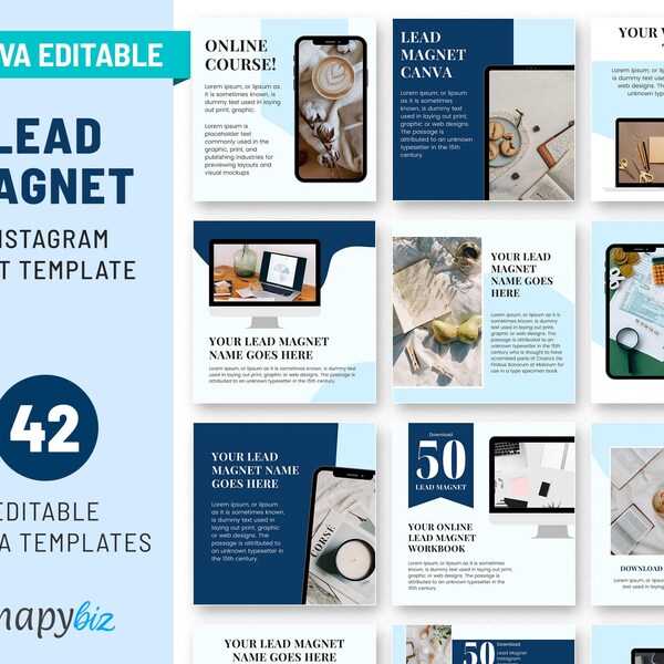 Lead Magnet Template - Etsy