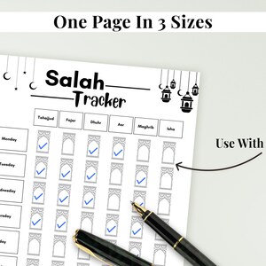 Salah, Salah Tracker Pdf, Salah Times, Salah Prayer, Printables, Good ...