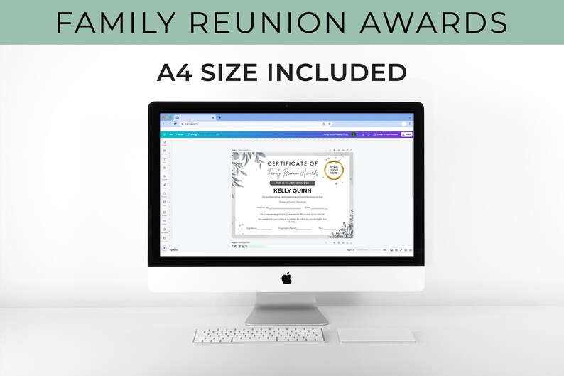 Funny Family Reunion Award Certificate, Editable Sarcastic Awards ...