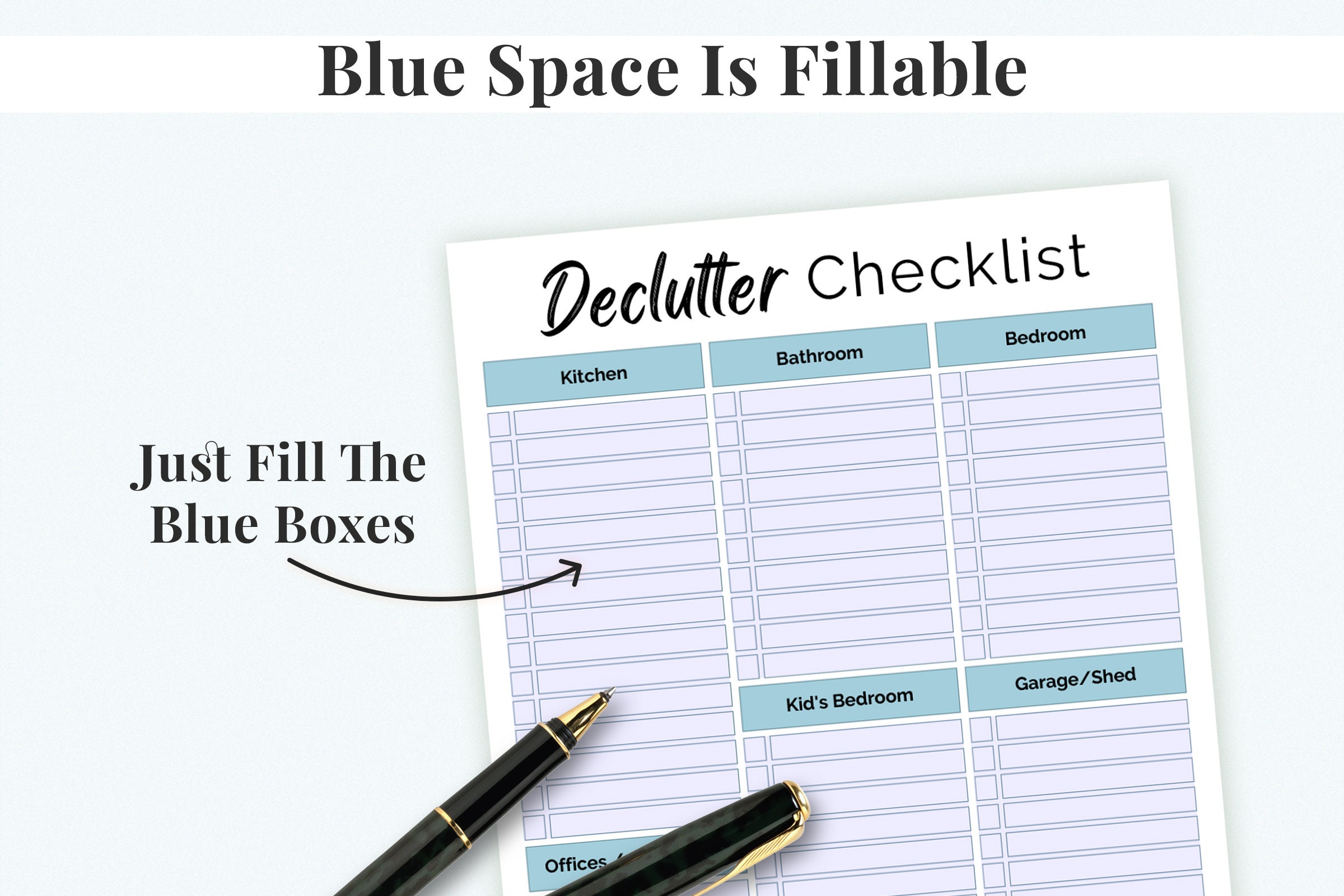 Ultimate Decluttering Checklist Declutter Mindset - Etsy