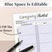 Printable Caregiving Checklist PDF, Printable Caregiver Daily Log ...