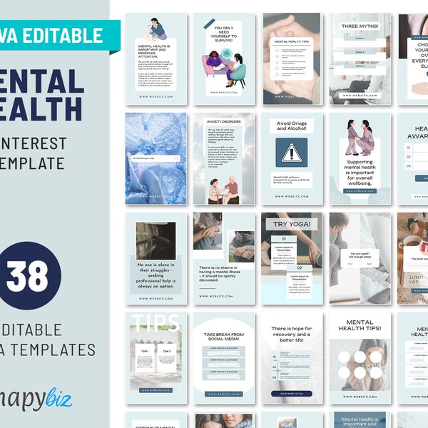 Mental Health Coach Template - Etsy