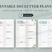 Declutter Checklist Printable Editable Declutter Challenge - Etsy