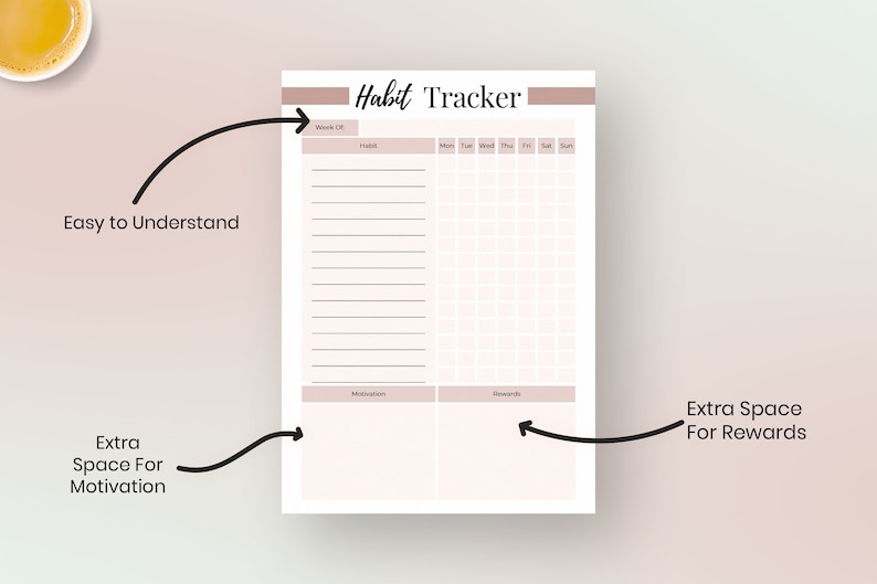 Happy Planner Habit Tracker Printable Ready to Use Habit - Etsy