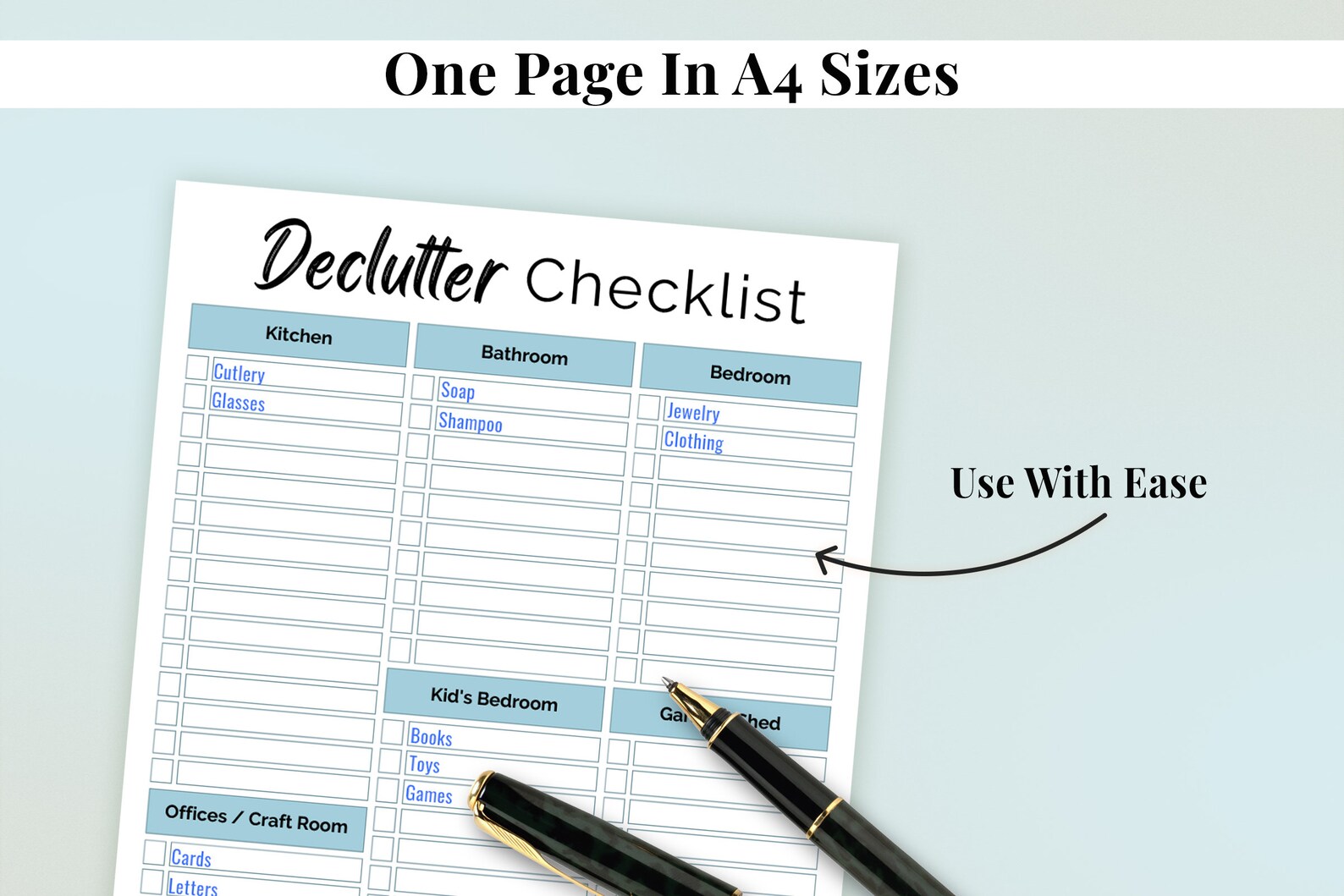 Ultimate Decluttering Checklist Declutter Mindset - Etsy